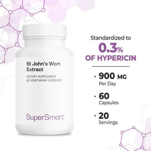 SUPERSMART St John's Wort Extract 900mg