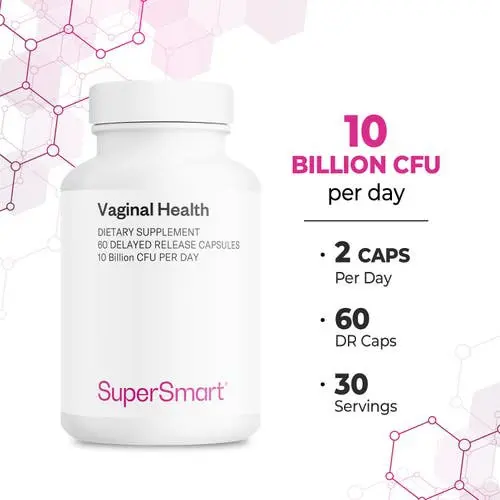SUPERSMART Vaginal Health 10 Billion Cfu