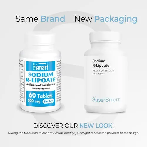 SUPERSMART Sodium R-lipoate 600mg