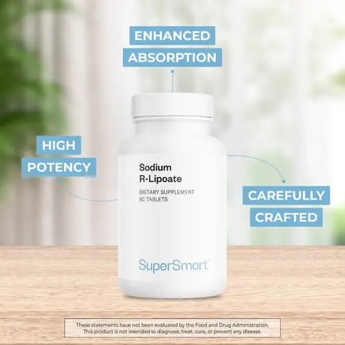 SUPERSMART Sodium R-lipoate 600mg