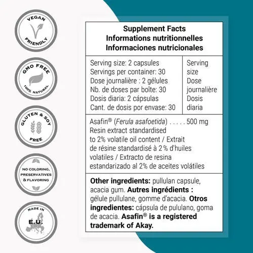 SUPERSMART Ferula Asafoetida 500mg