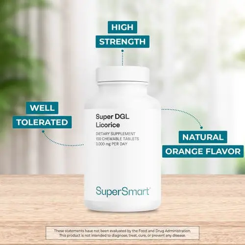 SUPERSMART Super Dgl Licorice 3000mg