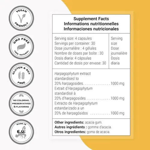 SUPERSMART Super Harpagophytum 1000mg
