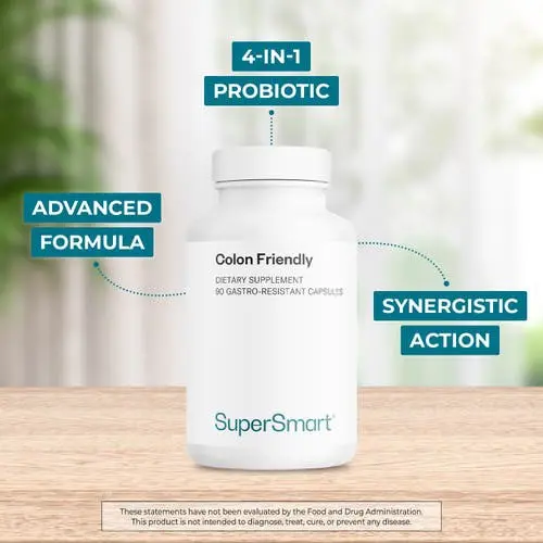 SUPERSMART Colon Friendly Probiotics