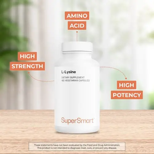 SUPERSMART L-lysine 6000mg Per Day