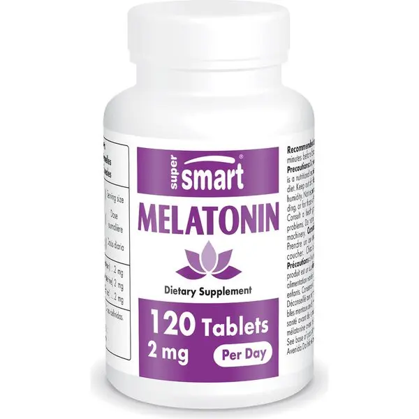SUPERSMART Melatonin 2mg Per Day - None