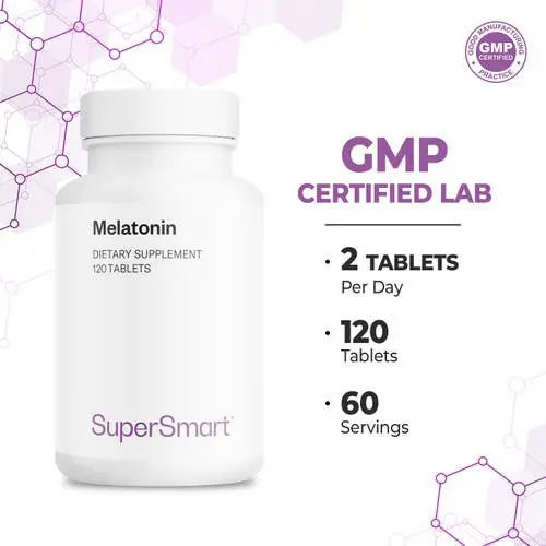 SUPERSMART Melatonin 2mg Per Day