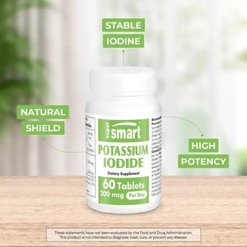 SUPERSMART Potassium Iodide Ki 200mcg