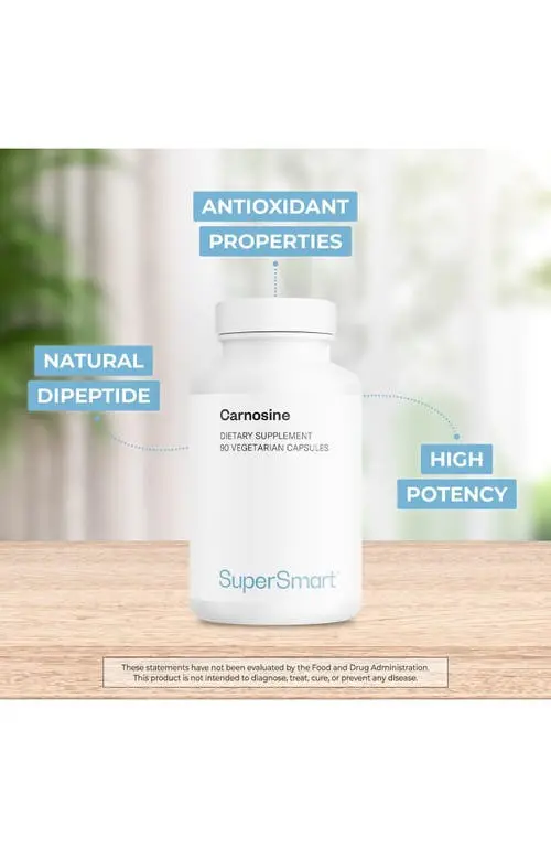 SUPERSMART Carnosine 1500mg Per Day