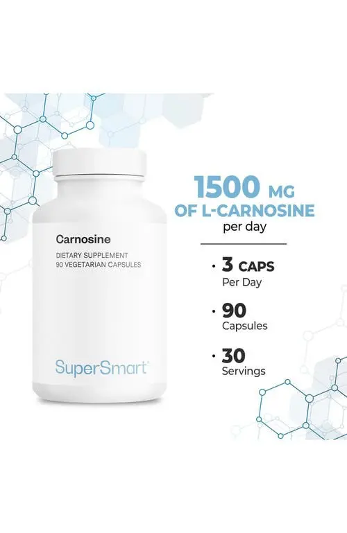 SUPERSMART Carnosine 1500mg Per Day