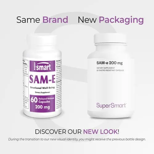 SUPERSMART Sam-e Supplement 200mg