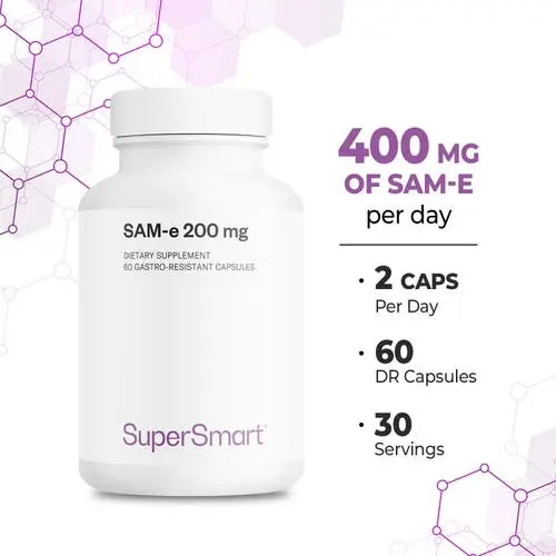 SUPERSMART Sam-e Supplement 200mg
