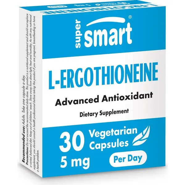 SUPERSMART L-ergothioneine Supplement 5mg - None
