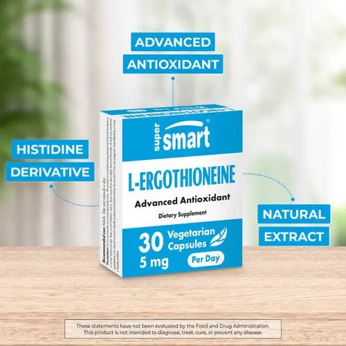 SUPERSMART L-ergothioneine Supplement 5mg