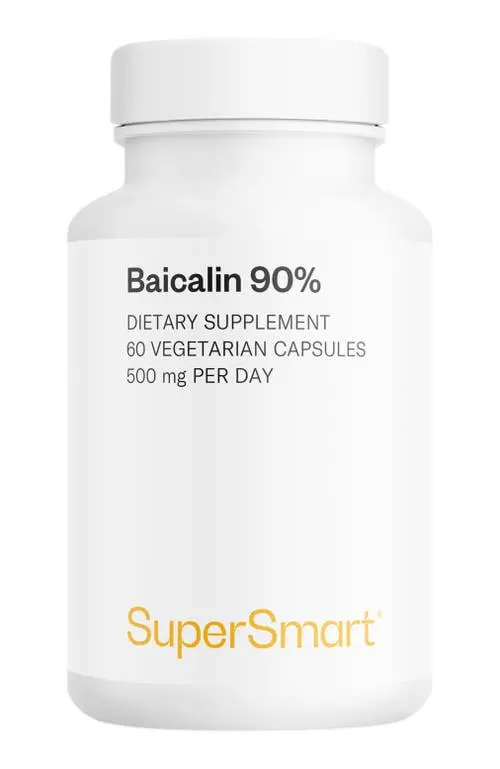 SUPERSMART Baicalin 90% 500mg Per Day - None