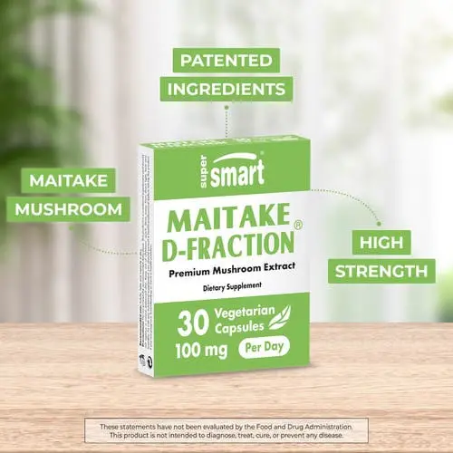 SUPERSMART Maitake D Fraction Pro 100mg