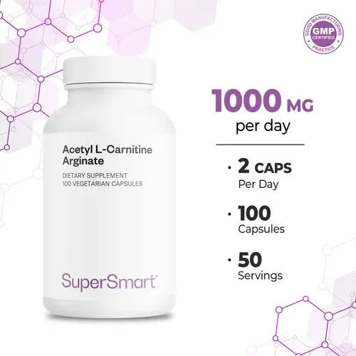 SUPERSMART Acetyl L-carnitine Arginate