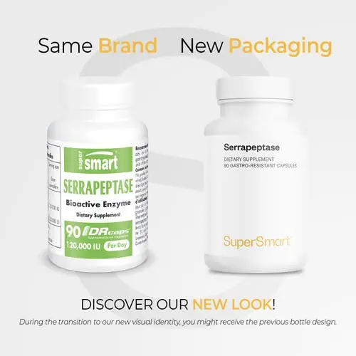 SUPERSMART Serrapeptase 120000iu