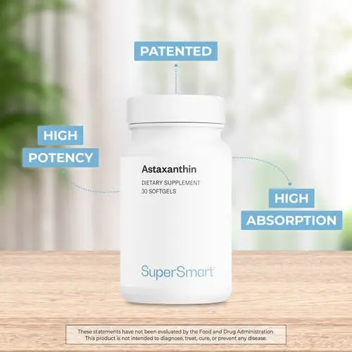 SUPERSMART Astaxanthin 4 Mg Per Day