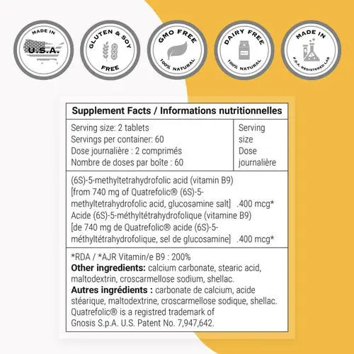 SUPERSMART Superfolate 400mcg / 4g
