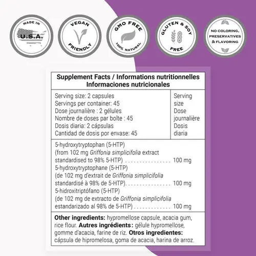 SUPERSMART 5-htp 100mg Per Day