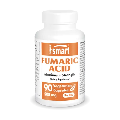 SUPERSMART Fumaric Acid 500mg Per Day - None