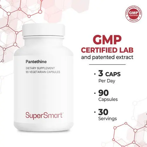 SUPERSMART Pantesin Pantethine 600mg