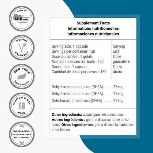 SUPERSMART Dhea 25mg