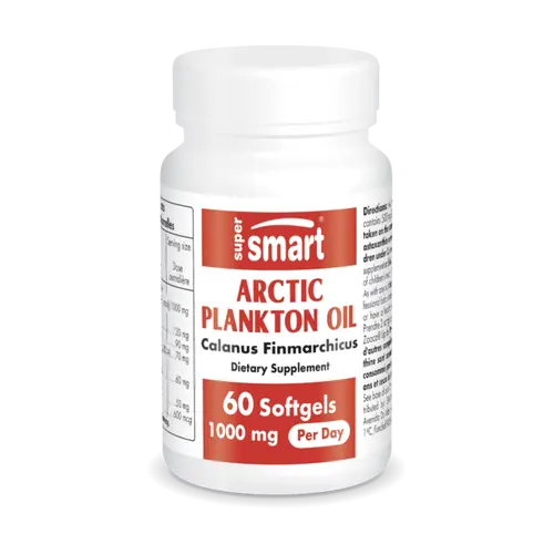 SUPERSMART Arctic Plankton Oil 1000mg - None