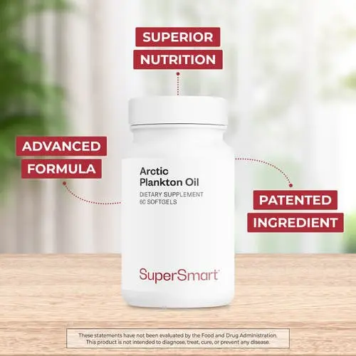 SUPERSMART Arctic Plankton Oil 1000mg