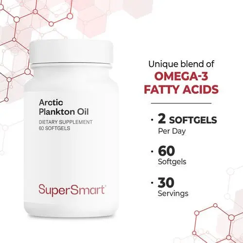 SUPERSMART Arctic Plankton Oil 1000mg