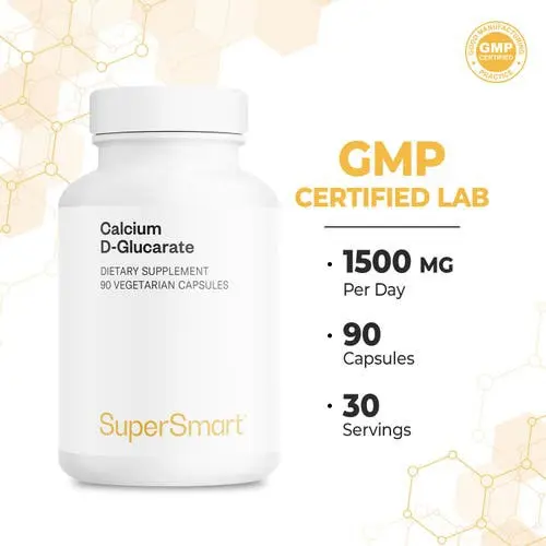 SUPERSMART Calcium D-glucarate 1500mg