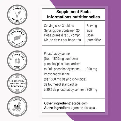 SUPERSMART Ps 100 Phosphatidylserine