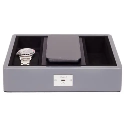 RAPPORT LONDON Formula Wireless Charging Tray - Grey