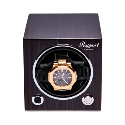 RAPPORT LONDON Evolution Single Watch Winder - Macassar