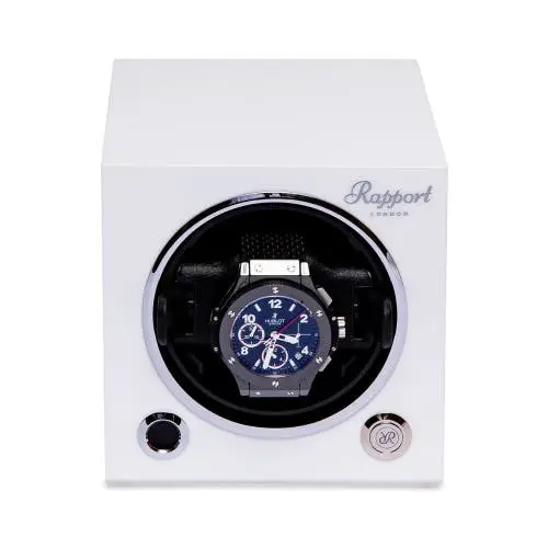 RAPPORT LONDON Evolution Single Watch Winder - White