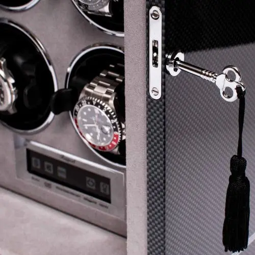 RAPPORT LONDON Formula Six Watch Winder - Carbon Fibre