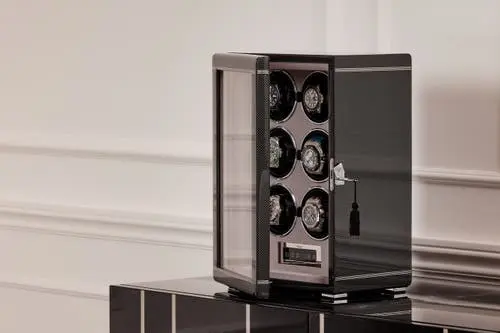 RAPPORT LONDON Formula Six Watch Winder - Carbon Fibre