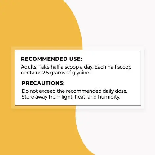 SUPERSMART Glycine Supplement