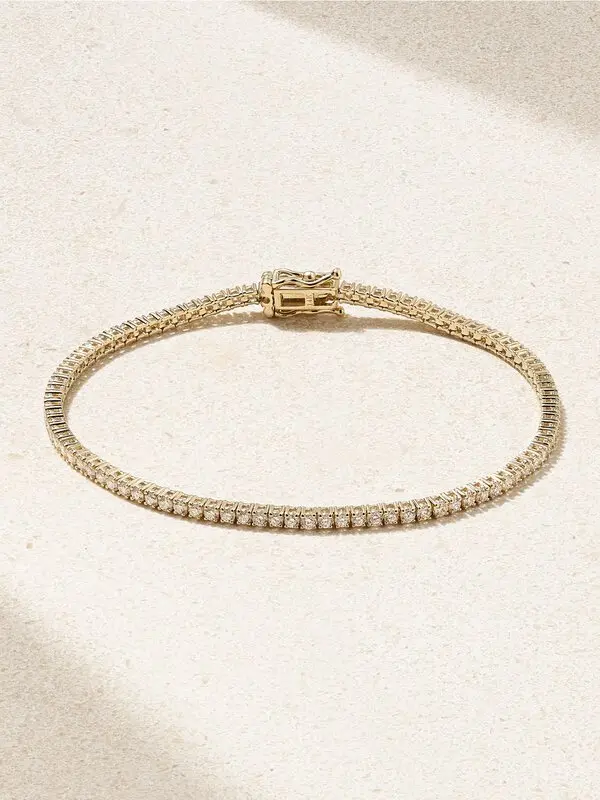 SYDNEY EVAN 14-karat Diamond Tennis Bracelet - Gold