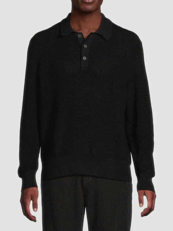 CORRIDOR Cotton Polo Sweater