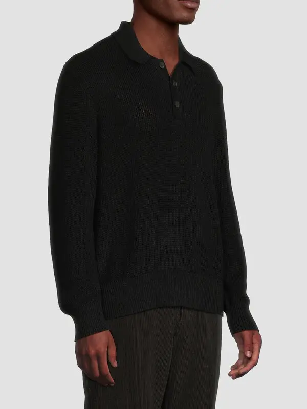 CORRIDOR Cotton Polo Sweater