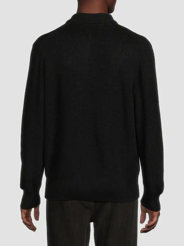 CORRIDOR Cotton Polo Sweater