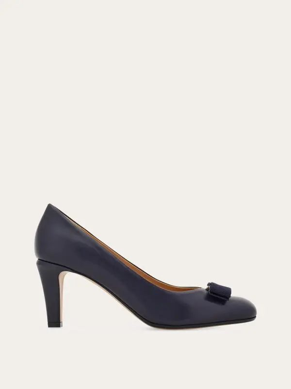 FERRAGAMO Vara Bow Pump - Blue