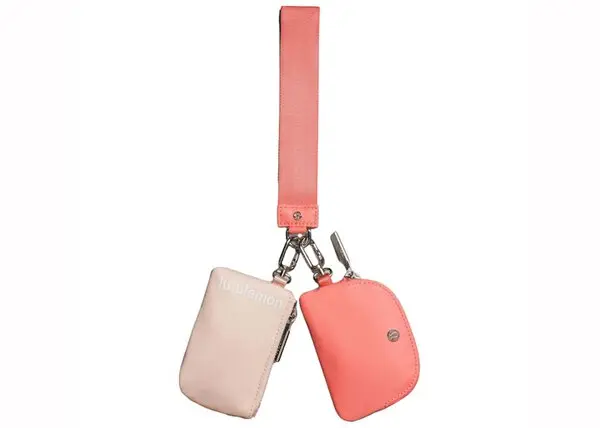 Lululemon Dual Pouch Wristlet - Pink