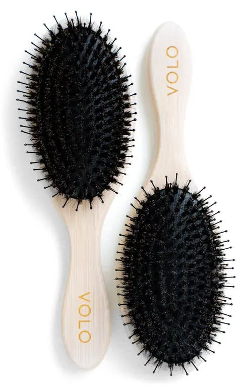 VOLO Frizz Out Hairbrush - Whitewash