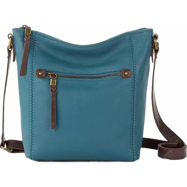 THE SAK Ashland Leather Crossbody Bag - Lagoon