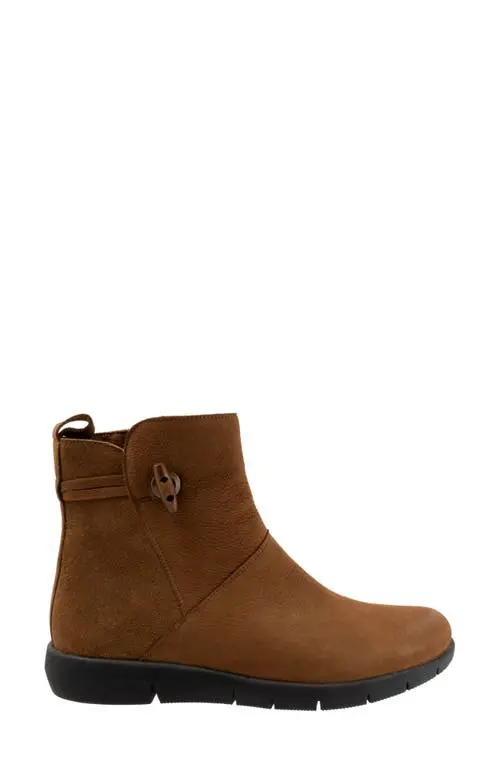 Softwalk Adelaide Bootie - Luggage Nubuck