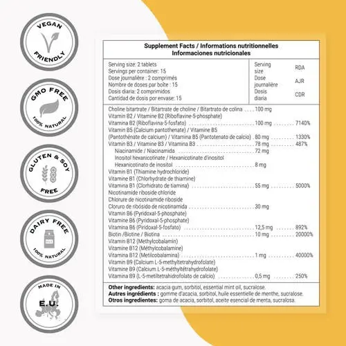SUPERSMART Coenzymated B Formula
