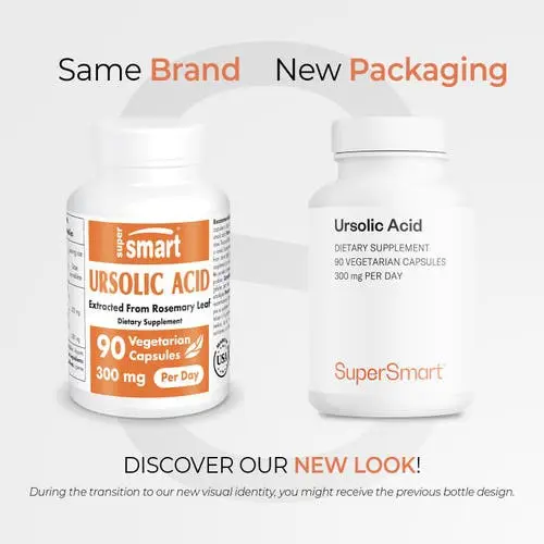 SUPERSMART Ursolic Acid 300mg Per Day